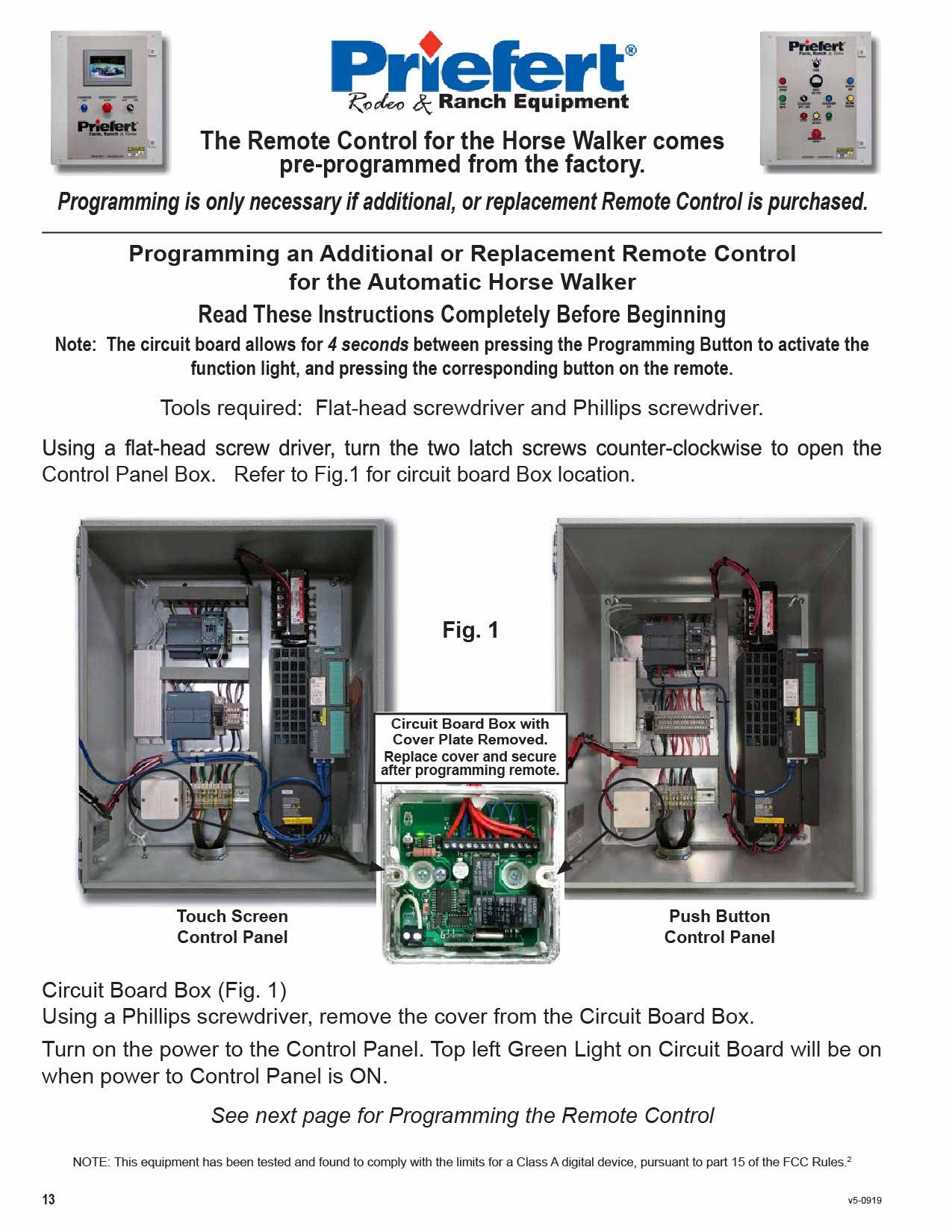 Panel Walker Installation